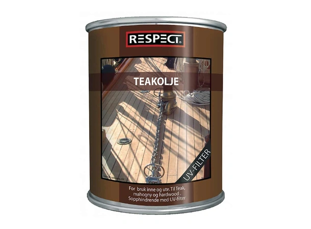 RESPECT Teak Olje 1 L - Marineshop AS