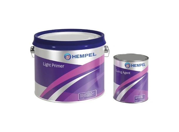 HEMPEL Light Primer - 2,25 L Stone grey - 2-komponent - m/herder ...