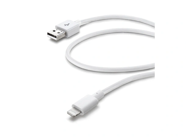 USB lader til iPhone - iPad Lightning kabel 1,2m - Marineshop AS