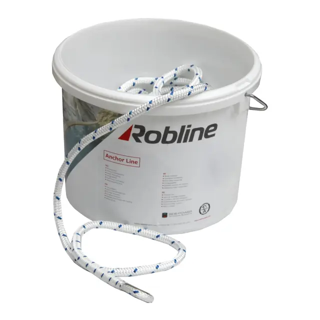 ROBLINE Ankerline Bonifacio Ø16 mm / 75m - Flettet med blykjerne ...